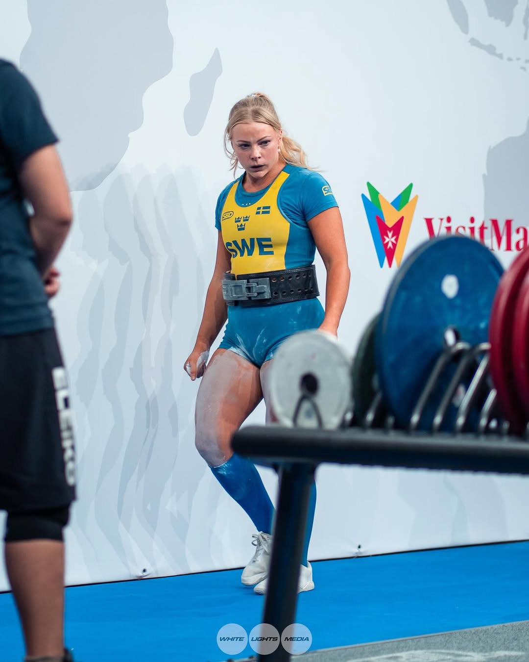 Alba Bostrom, la campeona que se orinó en plena competencia de powerlifting