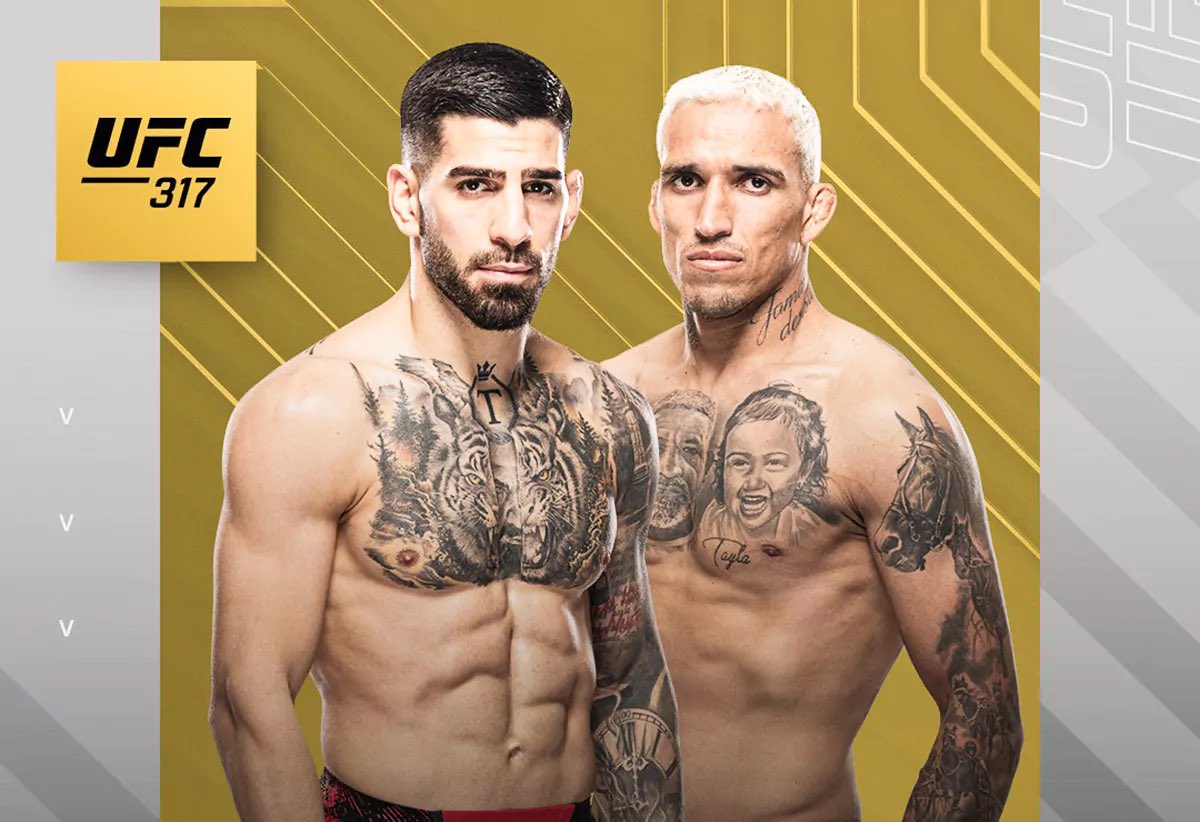 UFC 317 | Topuria vs Oliveira HOY: Cartelera completa y canales para ...