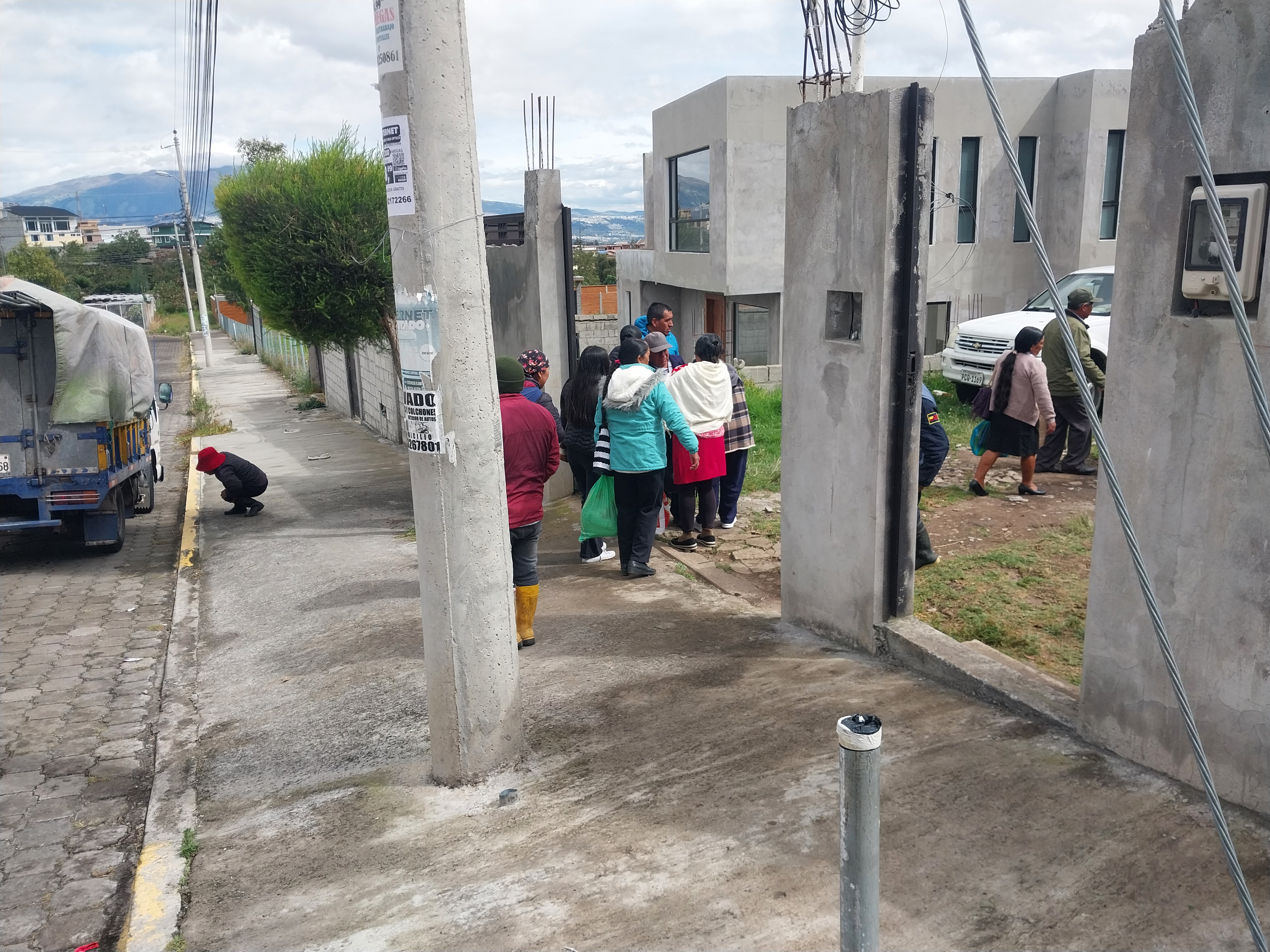 Aluvión en El Tambo: Velorio de la víctima se realizó en un barrio de Pifo