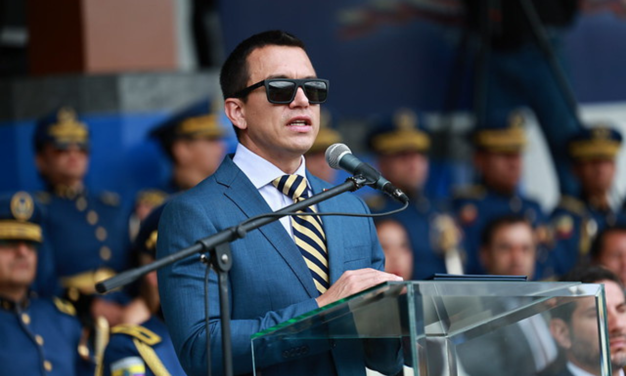 El Presidente Noboa propone convocar a una Asamblea Constituyente en Ecuador