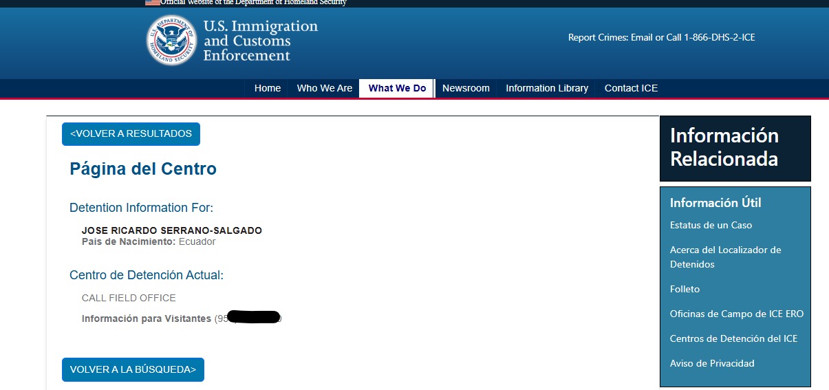 José Serrano fue detenido en Estados Unidos: Esto es lo que se sabe