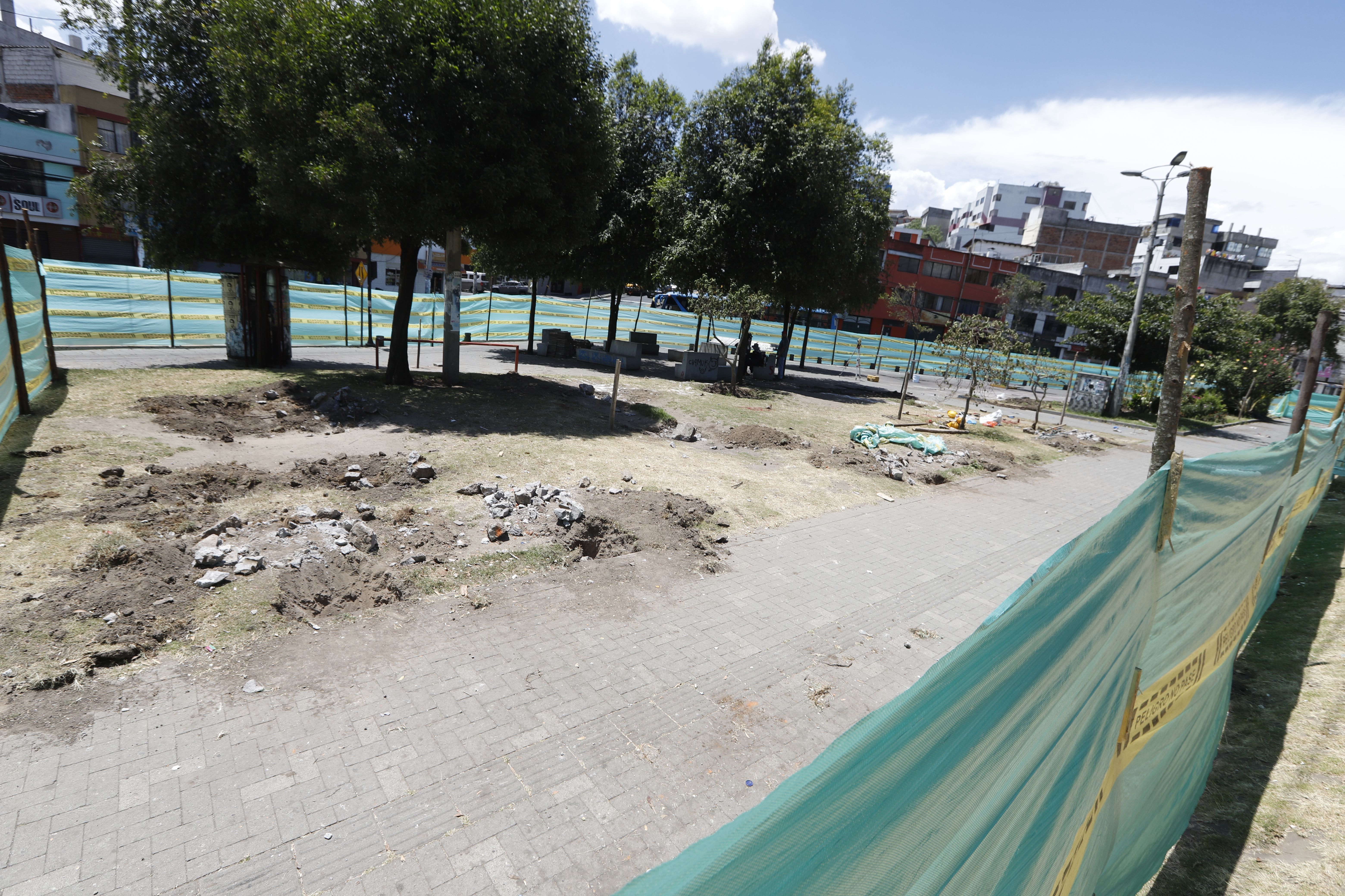 El icónico parque de las Tripas, en Quito, se renueva y reabrirá en 40 días