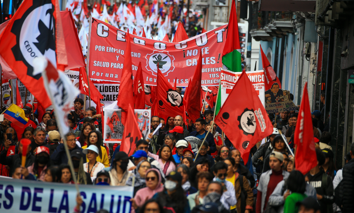 Paro nacional Ecuador 2025: minuto a minuto de las manifestaciones contra el Gobierno