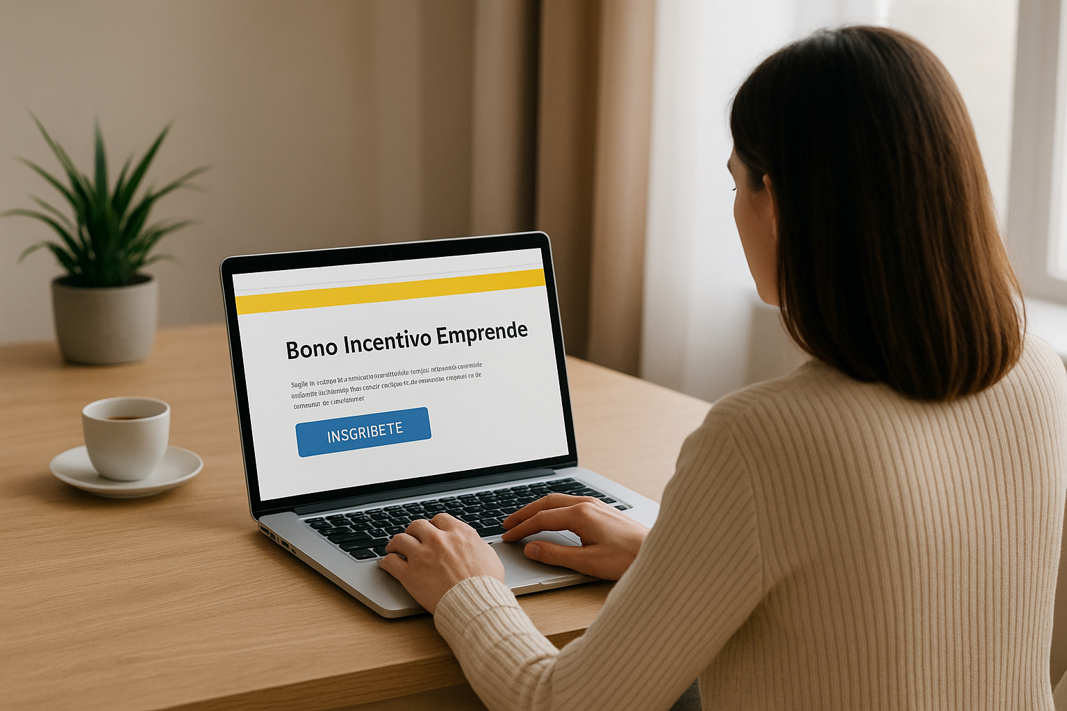 Este es el link para registrarse en el bono Incentivo Emprende 2025 ...