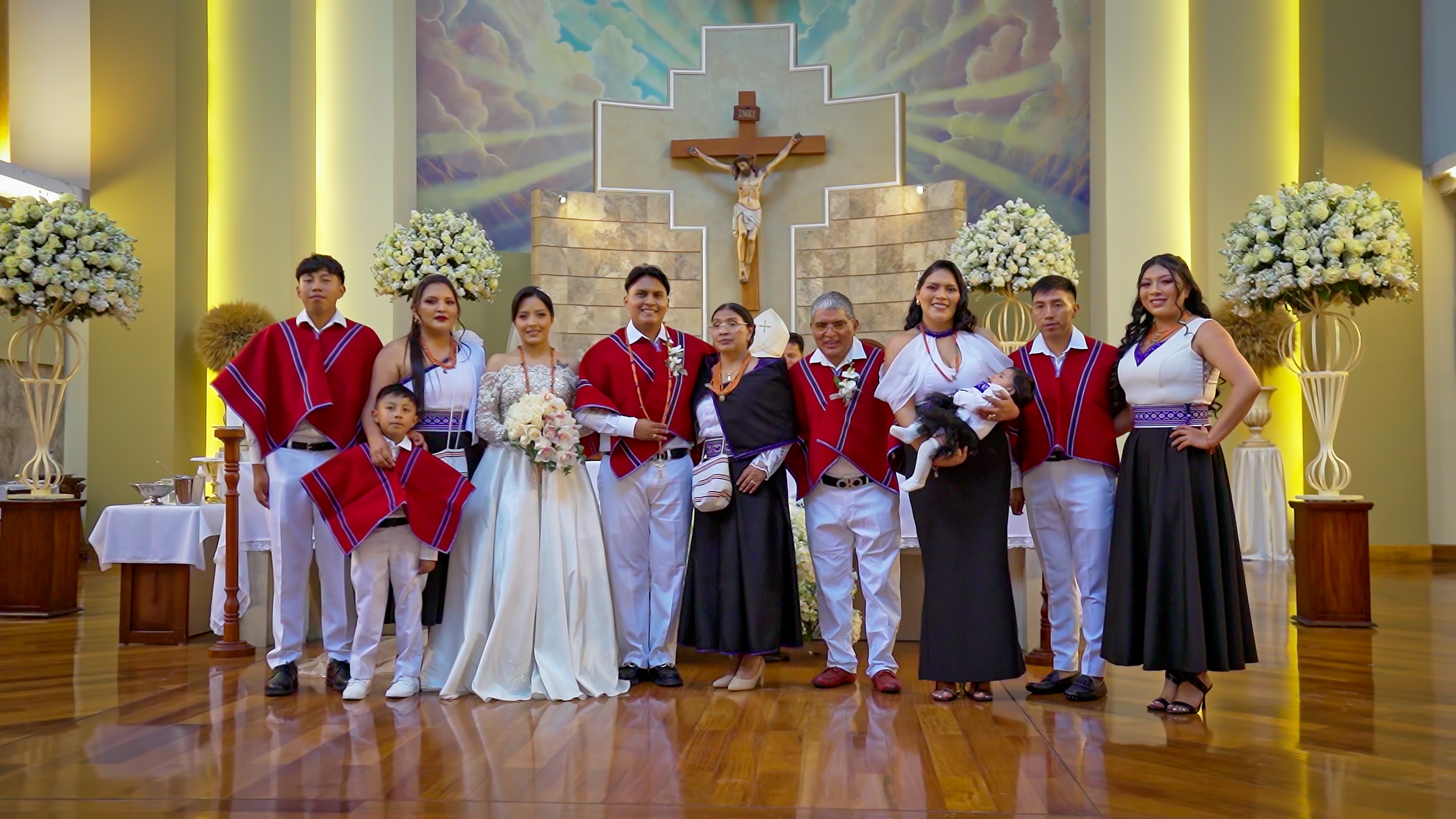 ¡Qué fiestón! Así fue el matrimonio del hijo de Luis Alfonso Chango