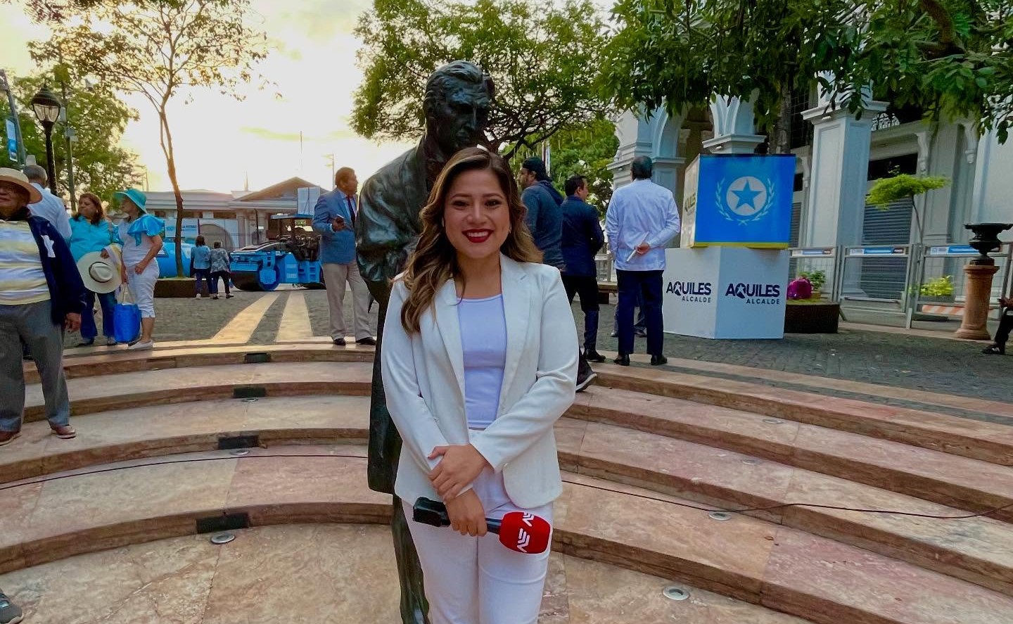 Vanessa Robles: sus gestos se viralizaron durante cobertura policial