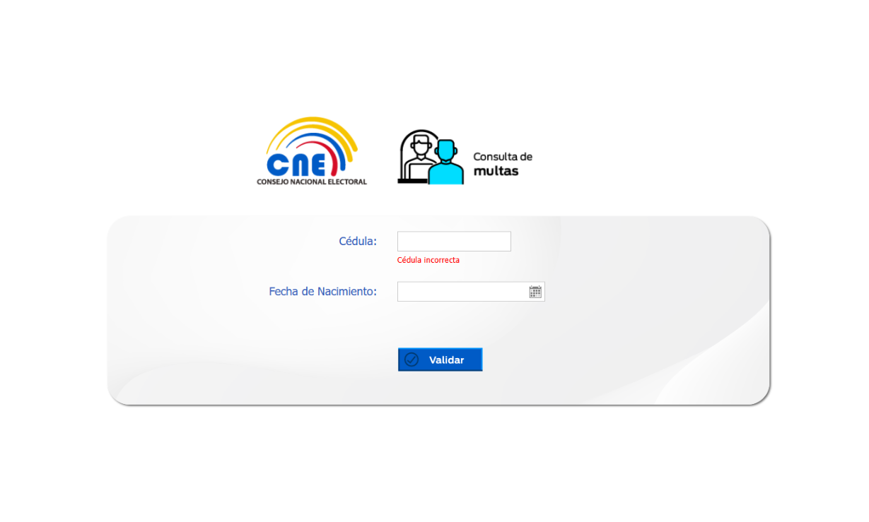 Consulta de multas en el CNE: ¿Cómo verificar si tienes sanciones ...