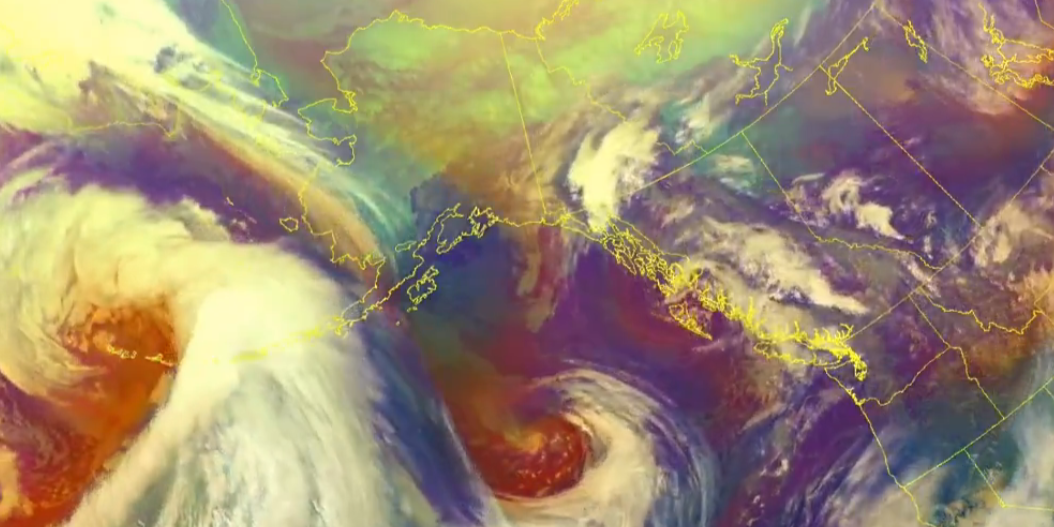 Alaska en alerta: una tormenta brutal amenaza con nieve, vientos ...